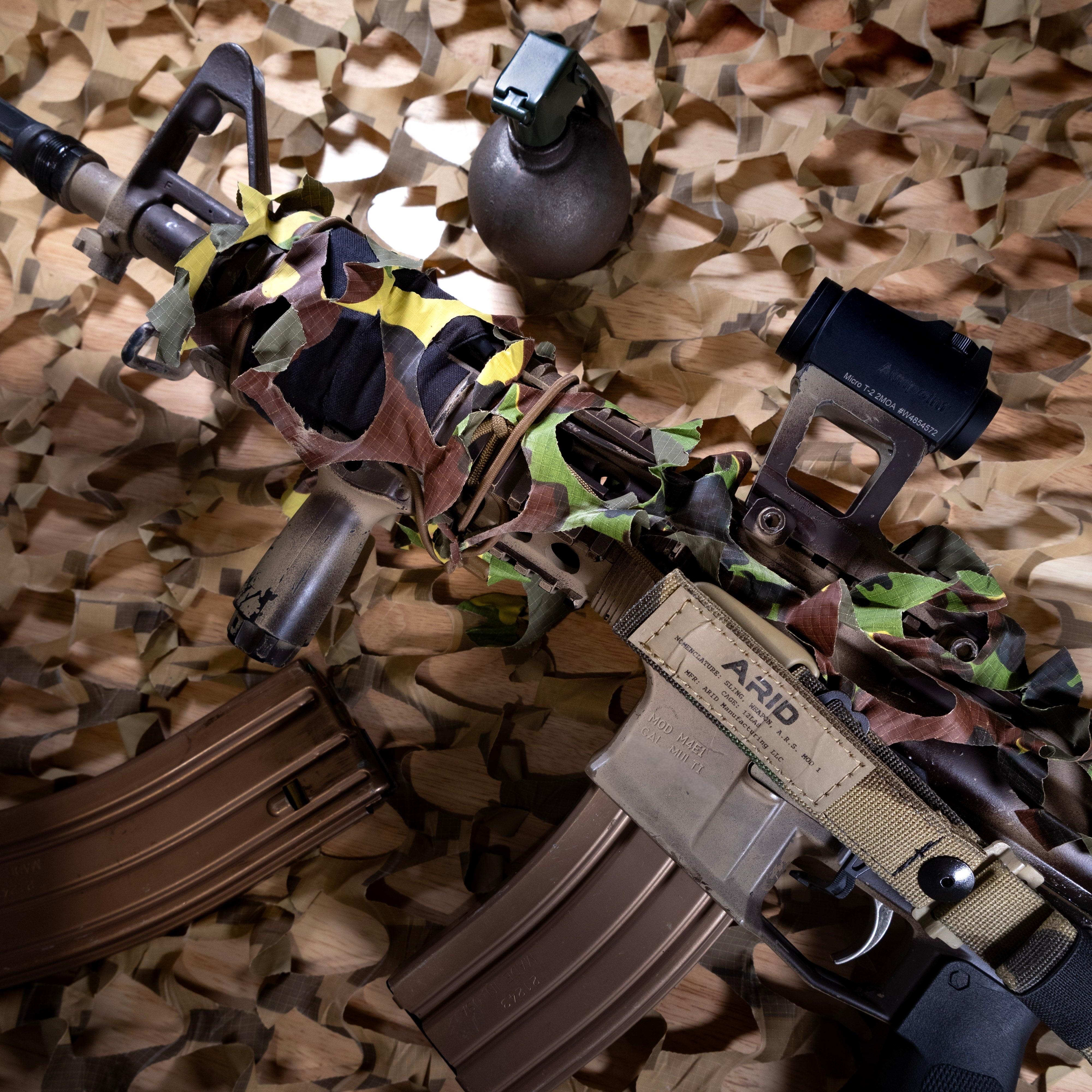 Rail System Overwrap Camo (R.S.O.C.) – Arid Manufacturing