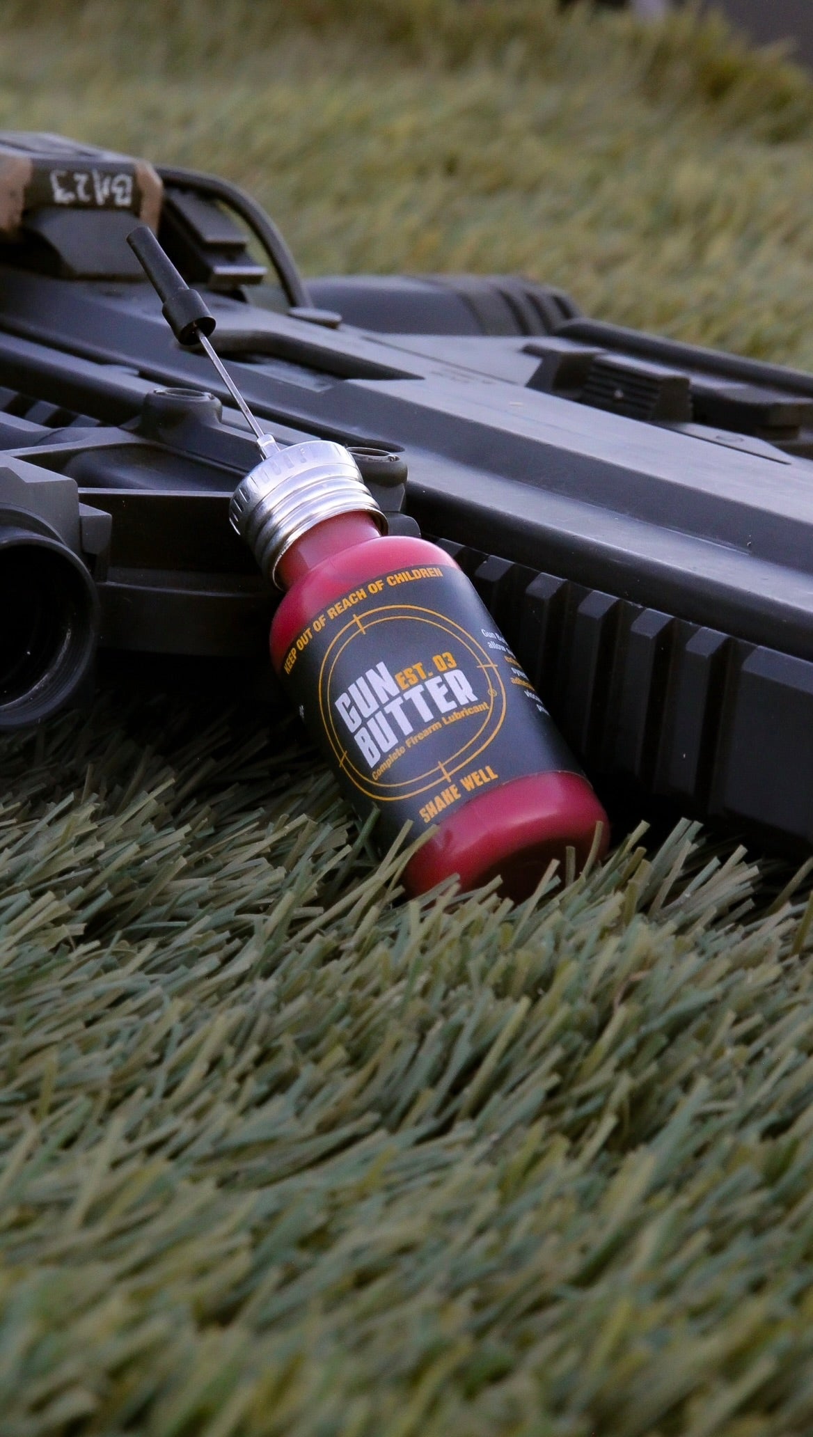 Gun Butter 2/3 FL. OZ. Bottle – Arid Manufacturing